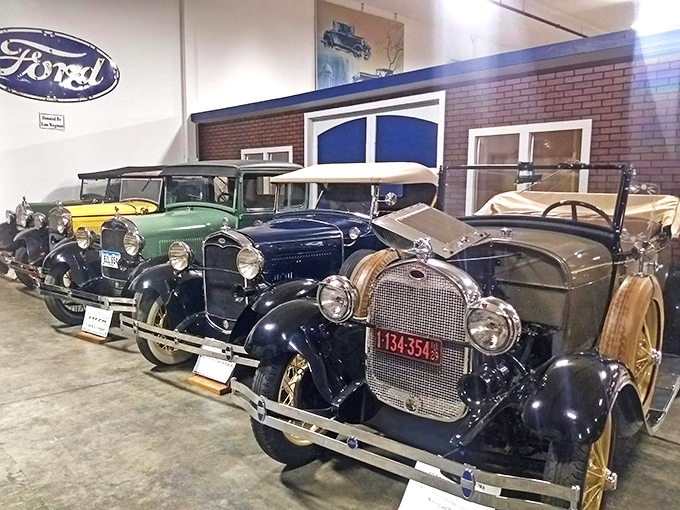 From Ferrari to Ford, this automotive paradise houses a stunning collection of vehicles spanning decades of American innovation and design.