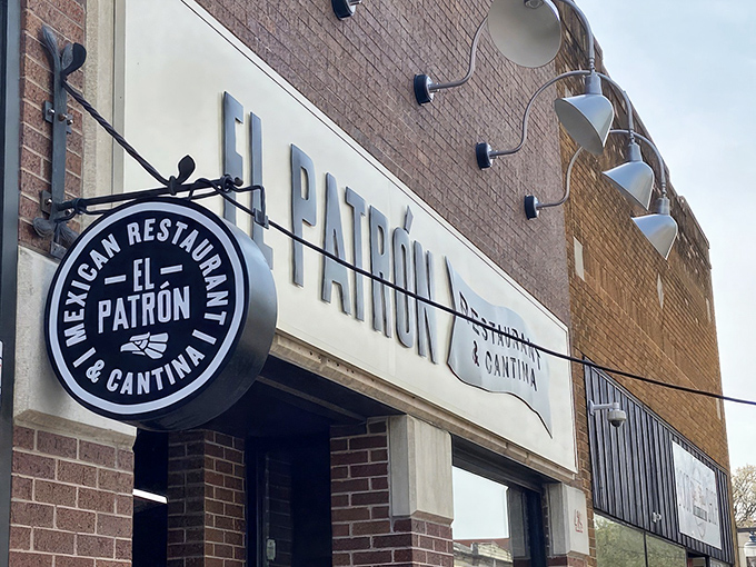El Patr&oacute;n's unassuming brick facade belies the flavor fiesta happening inside. String lights and patio seating invite you to linger over margaritas on warm Kansas evenings.