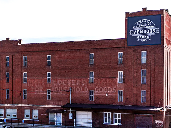 This historic brick building isn't just Instagram-worthy architecture—it's a time capsule filled with treasures waiting for their second chance at love.