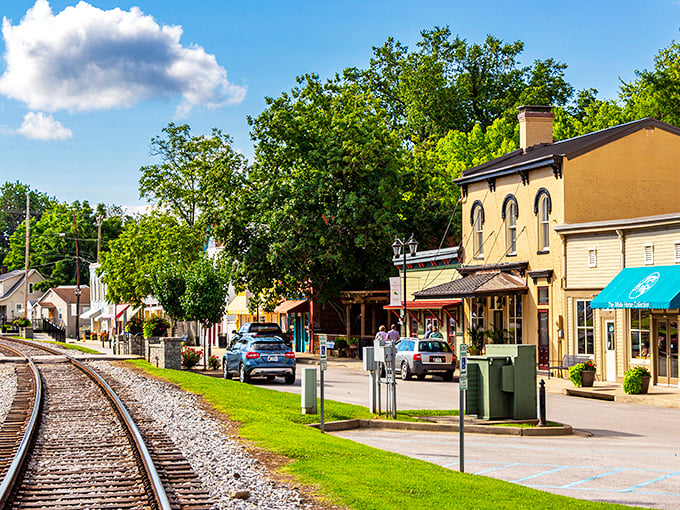 The quintessential small-town moment: Midway's railroad heritage isn't just preserved&mdash;it's still very much alive!