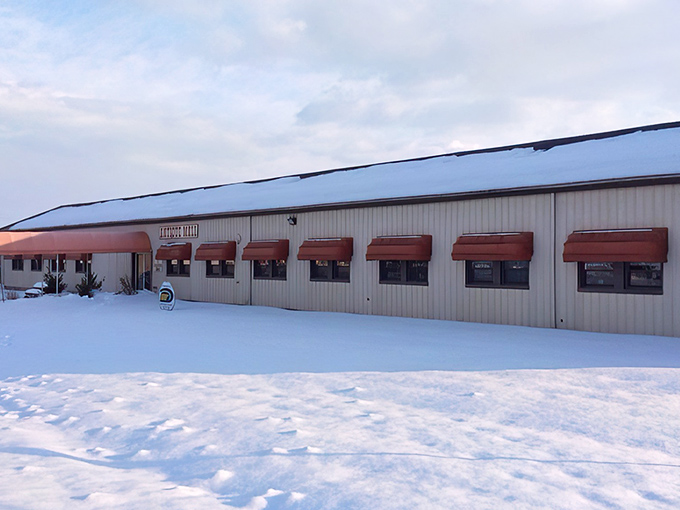 The modest exterior with those bright orange awnings is like a secret handshake &ndash; only treasure hunters know what wonders lurk behind these unassuming walls.