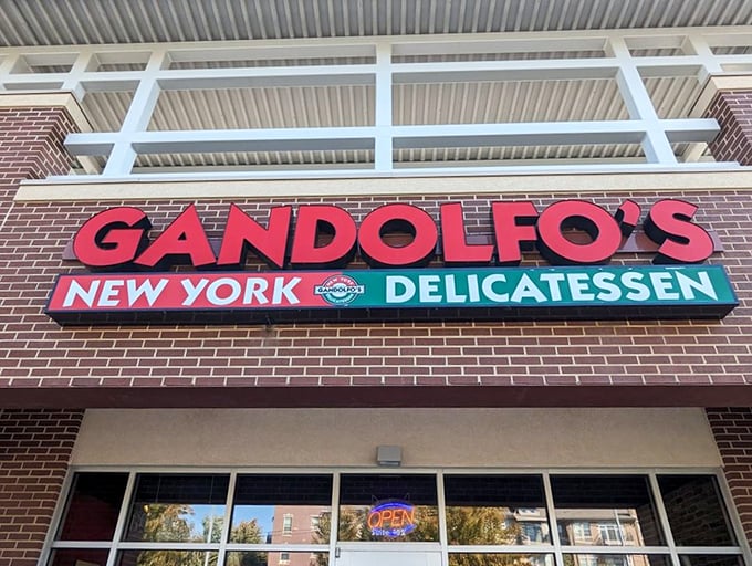 Nestled between Scooter's Coffee and other storefronts, Gandolfo's exterior might seem unassuming, but inside awaits a New York deli experience worth writing home about.
