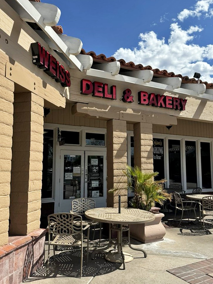 The pink-hued exterior of Weiss Deli beckons like a mirage in the Nevada desert&mdash;a promise of East Coast comfort in the most unexpected place.