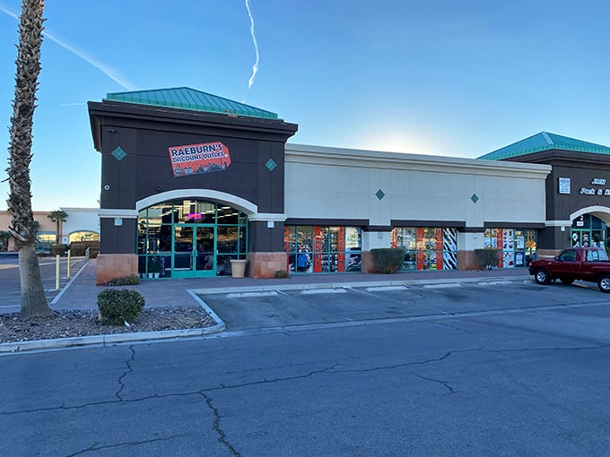 The unassuming exterior of Raeburn's belies the treasure trove within&mdash;like finding a secret portal to bargain heaven right in the Las Vegas suburbs.