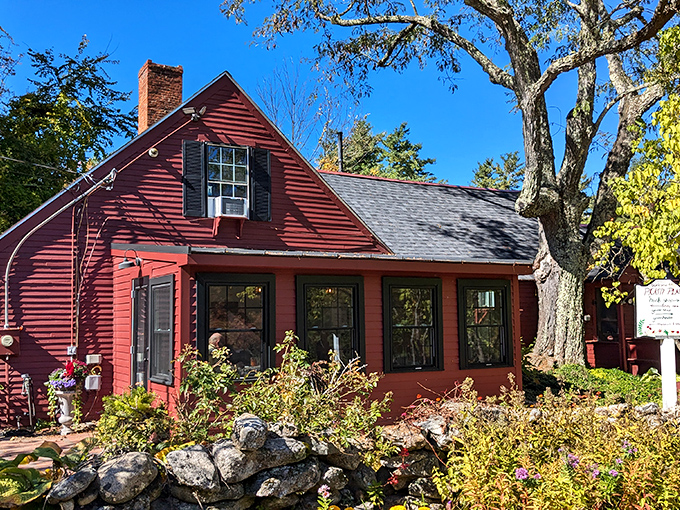 This storybook cottage isn't just charming&mdash;it's the actual inspiration for "Little Red Riding Hood" illustrations. Grandma's house never looked so inviting!