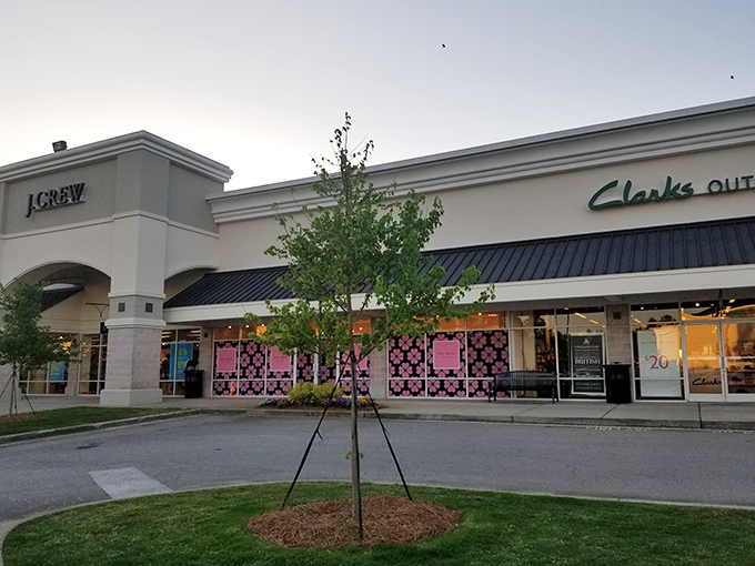 J.Crew, Clarks, and Zales form just one small section of this bargain hunter's paradise under Carolina's vast sky.