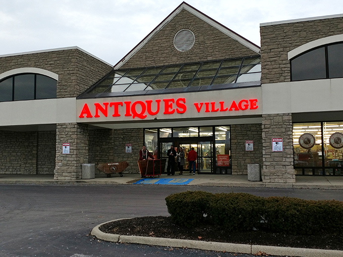 The stone facade of Antiques Village might look unassuming, but inside awaits a treasure hunter's paradise that would make Indiana Jones trade his whip for a shopping cart.
