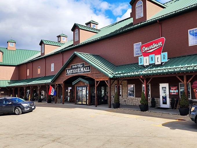 The rustic charm of Berlin Village Antique Mall beckons like a siren song to collectors and the merely curious alike. Time travel has never looked so inviting.