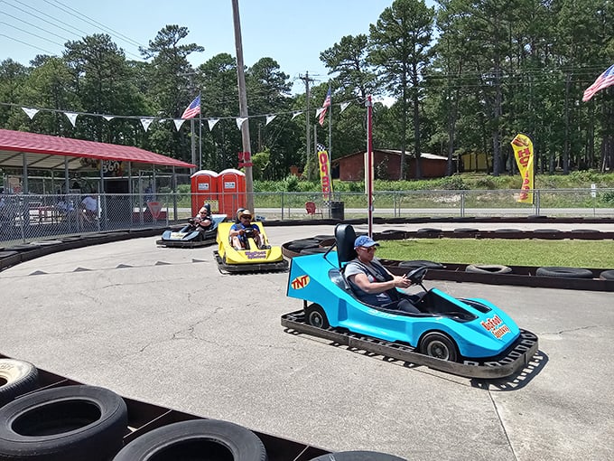 The asphalt playground awaits at Bigfoot Speedway, where Oklahoma's version of Monaco Grand Prix dreams come true for everyday speed demons.