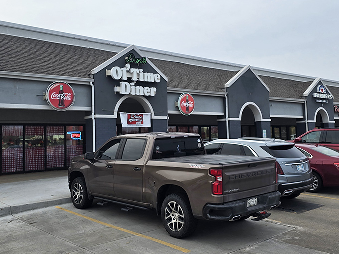 The unassuming exterior of Dan's Ol' Time Diner hides Oklahoma City's burger paradise. Like finding a diamond in a strip mall.