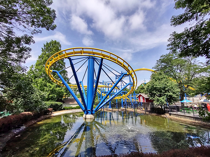 The petting zoo at Dutch Wonderland offers that rare chance for city kids to discover that horses don't actually come with arcade tokens and joysticks. 