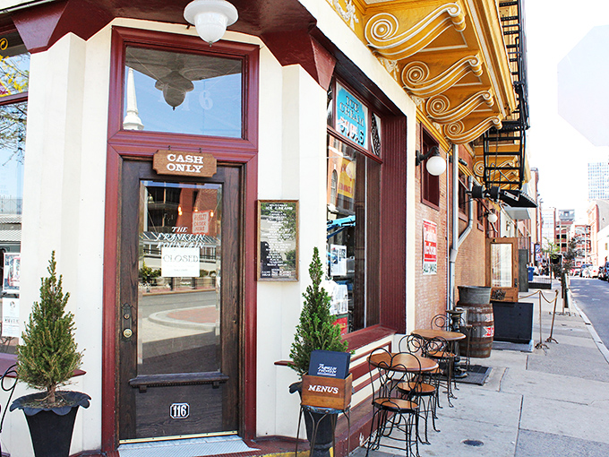 The corner shop with its vintage yellow and brick exterior isn't just serving ice cream&mdash;it's preserving a delicious piece of American history in Philadelphia's Old City. 
