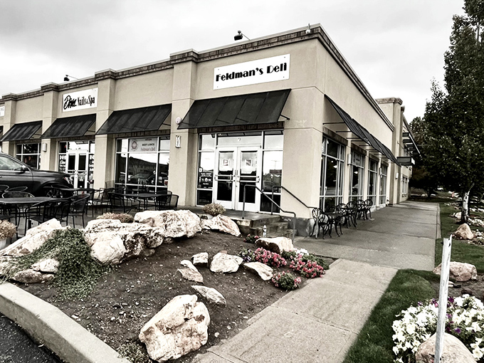 The unassuming exterior of Feldman's Deli hides a New York treasure in Salt Lake City. Like finding Broadway in the Beehive State.