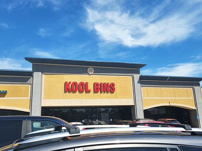 The treasure hunt begins at this unassuming storefront in Norfolk, where bargain dreams come true and wallets breathe sighs of relief.