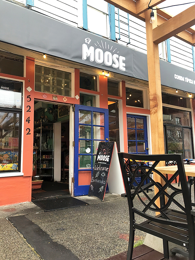 The unassuming exterior of El Moose belies the flavor explosion waiting inside. Like finding a Picasso at a yard sale&mdash;pure serendipity in Seattle's Ballard neighborhood.