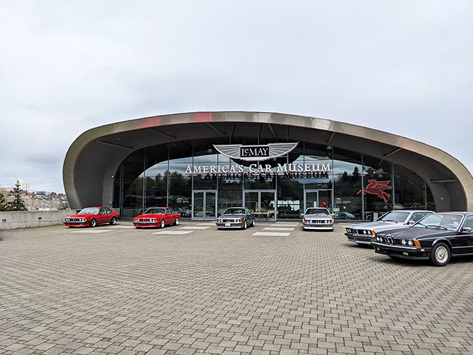 The museum's layout invites exploration through automotive history, with each turn revealing another chapter in America's love affair with the automobile.