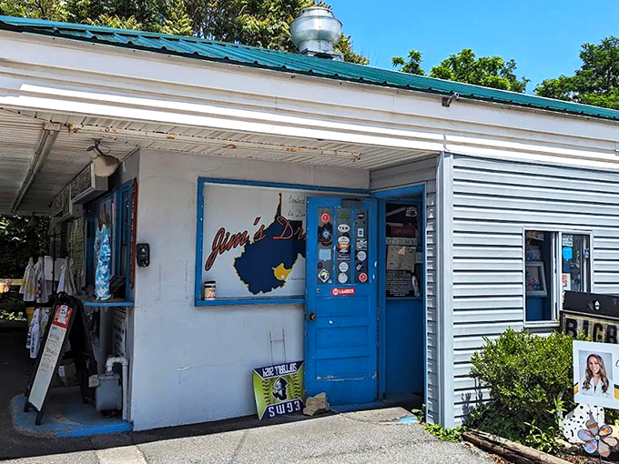 Classic Americana stands proud in Lewisburg, where Jim's Drive-In welcomes hungry travelers with its timeless awning and zero pretension.