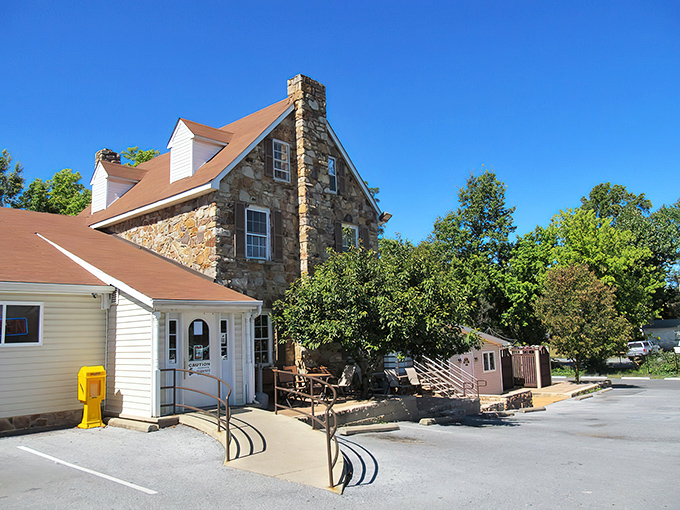 Stone meets soul at this unassuming exterior, where Appalachian architecture houses authentic Mexican flavors waiting to transport your taste buds south of the border.