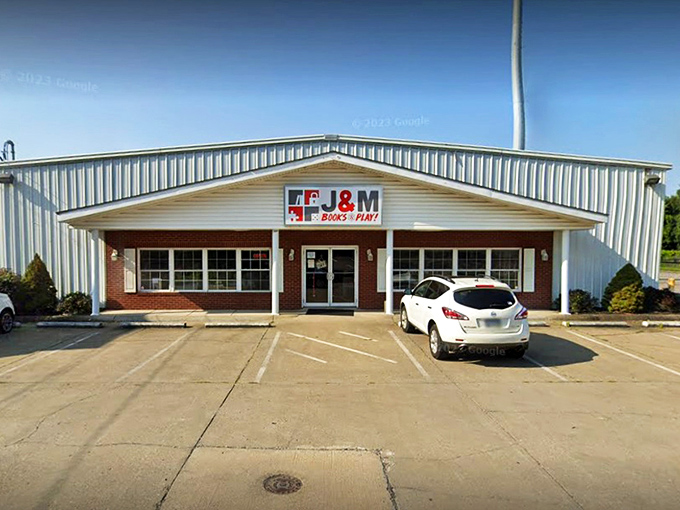 The unassuming storefront of J & M Books and Play might not stop traffic, but inside lies a bibliophile's paradise worth every second of your time.