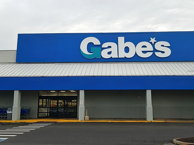 The blue-fronted retail paradise beckons shoppers with its siren song of savings. Like a bargain oasis in Morgantown's retail landscape.