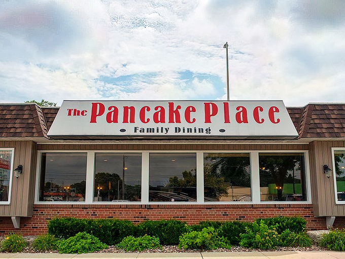 The red lettering of The Pancake Place sign is like a beacon to breakfast lovers&mdash;Wisconsin's equivalent of the North Star for hungry travelers.