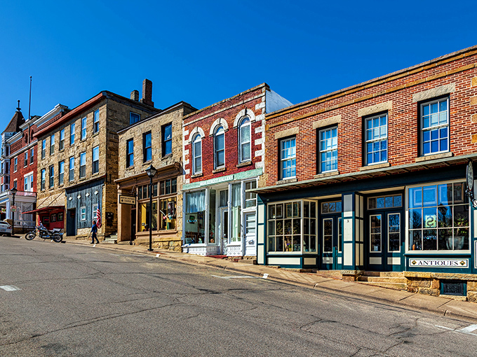 Downtown Mineral Point looks like a movie set, but it's the real deal &ndash; a limestone-lined street where history isn't just preserved, it's lived in daily. 