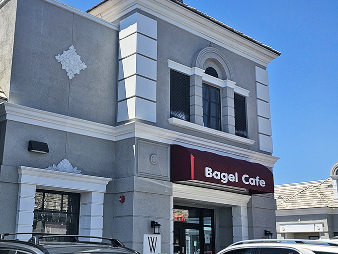 A slice of New York in the Nevada desert! The Bagel Cafe's unassuming exterior hides a world of deli delights within.