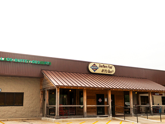 The sign says it all&mdash;"Southern Food At Its Best"&mdash;a promise that has hungry pilgrims making the journey to Saraland like it's a culinary Mecca.