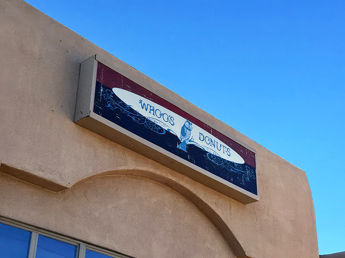 The unassuming adobe exterior of Whoo's Donuts might fool you, but locals know this modest storefront houses some of Santa Fe's most extraordinary sweet treasures.