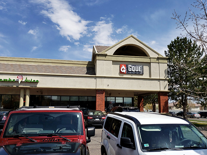 The unassuming storefront hides barbecue greatness like Clark Kent hides Superman. This brick-and-stone facade houses smoky treasures worth crossing county lines for.