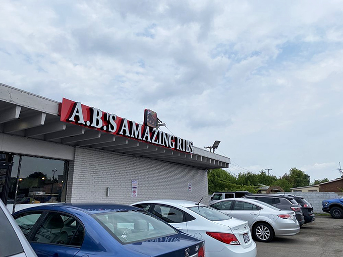 The unassuming exterior of A.B.'s Smokehouse proves once again that barbecue brilliance often hides in plain sight. No fancy frills needed when the meat speaks for itself.