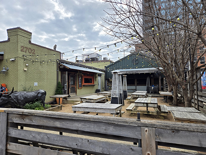 The unassuming exterior of Pecan Lodge belies the smoky treasures within. Like all great Texas institutions, it lets the food do the talking.