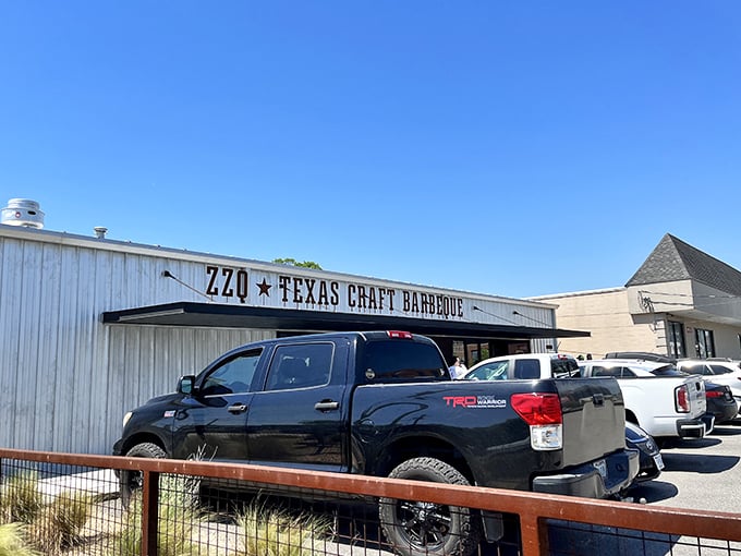 The unassuming exterior of ZZQ belies the smoky treasures within. Like finding a Texas oasis in Richmond's Scott's Addition neighborhood.