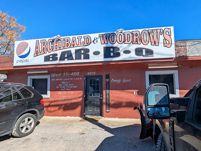 The brick-red exterior with its bold Pepsi-sponsored sign isn't trying to impress anyone&mdash;it's too busy perfecting what happens inside those humble walls.