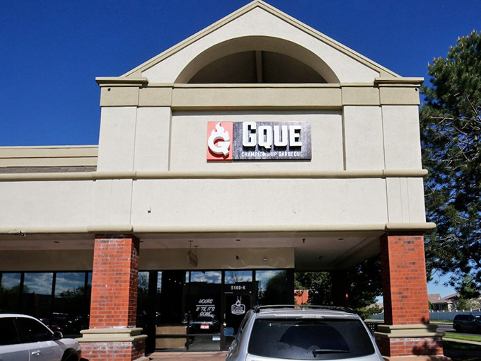 The unassuming storefront hides barbecue greatness like Clark Kent hides Superman. This brick-and-stone facade houses smoky treasures worth crossing county lines for.