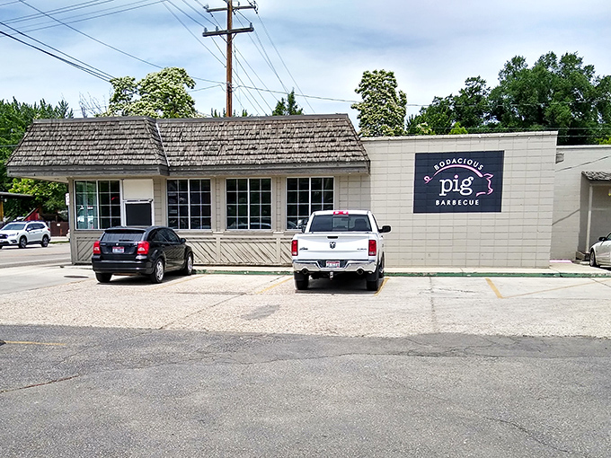Unassuming on the outside, life-changing on the inside. This modest storefront houses barbecue magic that would make even Texas tip its hat.