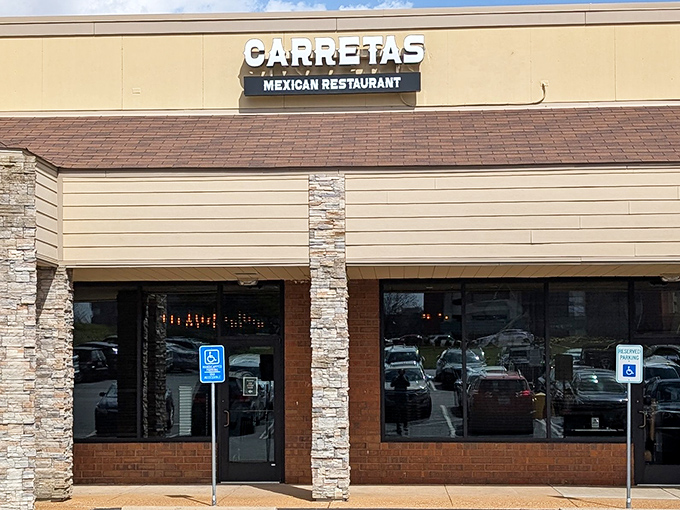 Don't let the humble strip mall facade fool you—Carreta's exterior hides culinary treasures that would make even the most skeptical Midwesterner weep with joy.