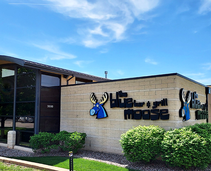 The blue moose has landed! This unassuming exterior on Wanamaker Road houses some of Topeka's most delicious culinary treasures.
