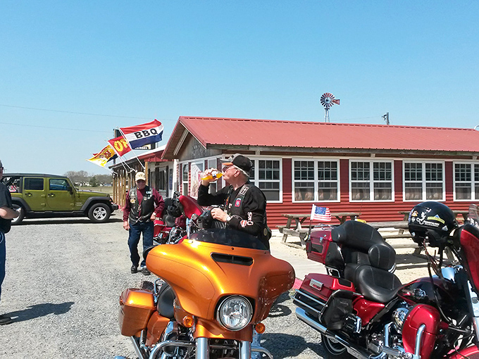 The unassuming red building with white trim might not look like barbecue heaven, but your nose will tell you otherwise. Flag-adorned and welcoming, Fat Daddy's stands ready for pilgrims of the pit.