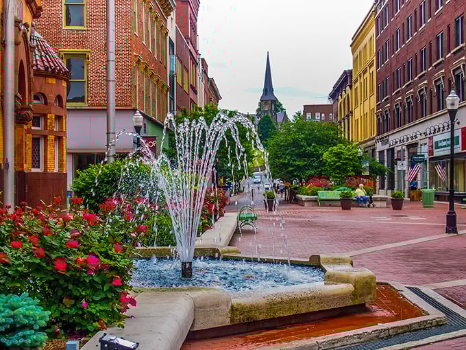 Cumberland's historic downtown feels like stepping into a Norman Rockwell painting where your retirement dollars stretch like saltwater taffy.