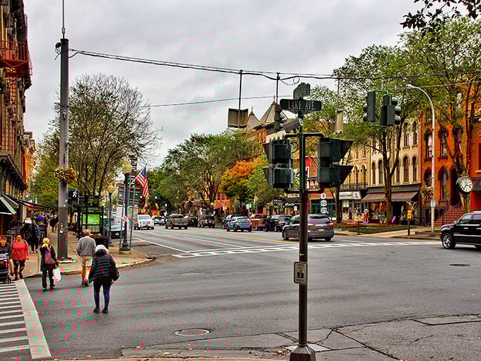Broadway's historic facades transport you to a more elegant era while keeping your credit card firmly in this century.