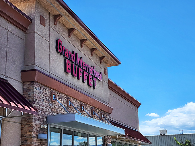 The unassuming exterior hides a world of culinary treasures, like finding a secret food portal in the Colorado desert.