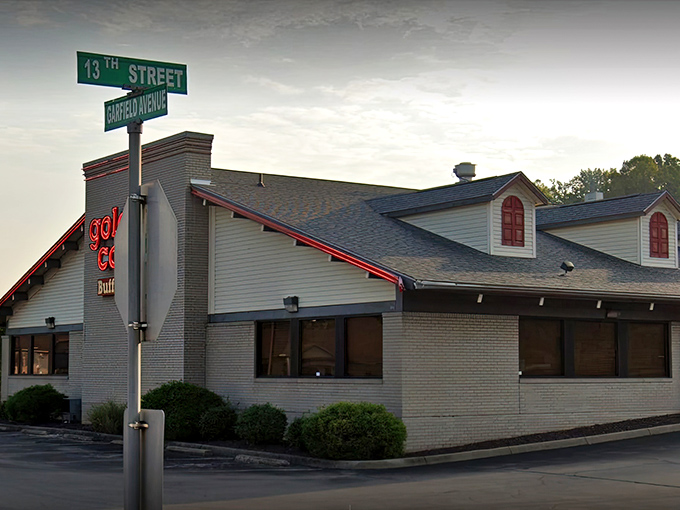 The unassuming exterior of King's Buffet & Grill hides a culinary wonderland within&mdash;like finding Narnia in a strip mall.