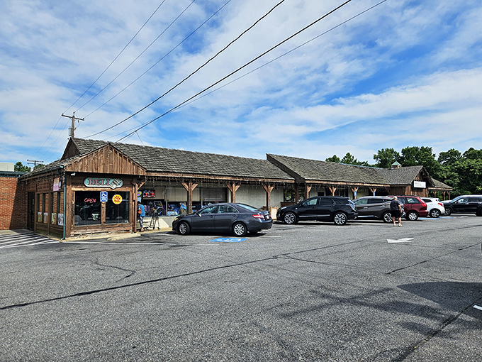 Rustic charm meets culinary excellence at Rip's Country Inn, where the unassuming wooden exterior hides treasures that would make any foodie swoon.