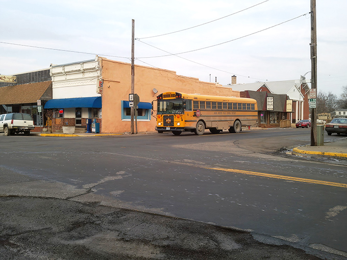 Highway signs point the way to Knob Noster &ndash; where your retirement dollars stretch further than your grandmother's homemade taffy at the county fair.