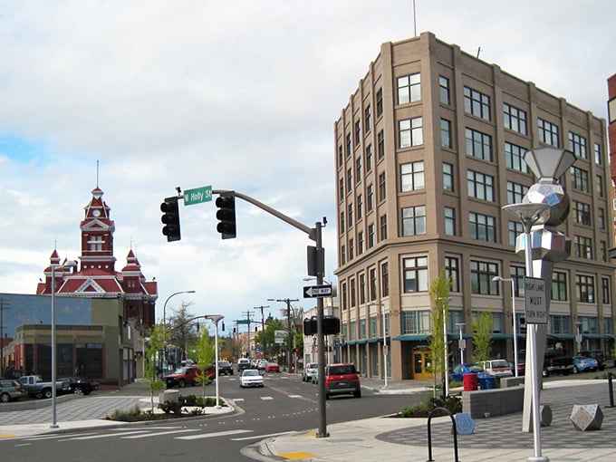 Bellingham's historic downtown brings charm without pretension, where century-old brick buildings house modern businesses with vintage souls.