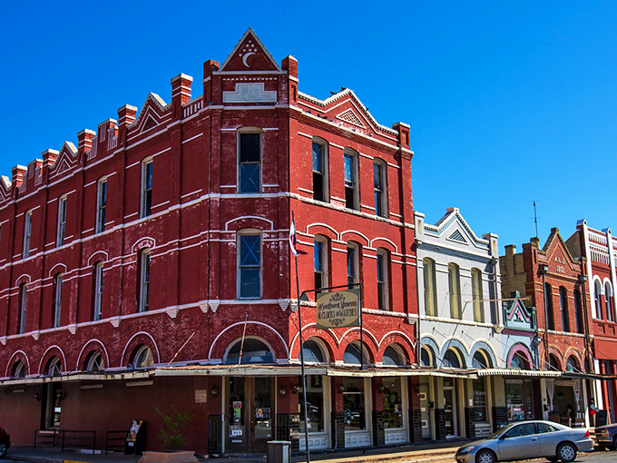 Brick and mortar meets small-town charm at this historic jeweler's storefront, where time seems to move at a more civilized pace.