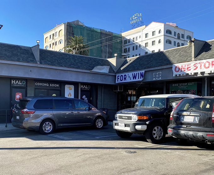 The unassuming storefront might fool you, but locals know this strip mall houses burger greatness that's worth the pilgrimage.