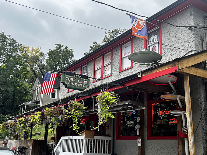 A neighborhood gem hiding in plain sight, The Turf Club's flower-adorned exterior says, "Come in, we've been expecting your appetite."