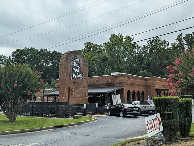 The unassuming brick facade of The Mad Italian in Chamblee hides culinary treasures that would make Rocky himself climb those steps for a bite.